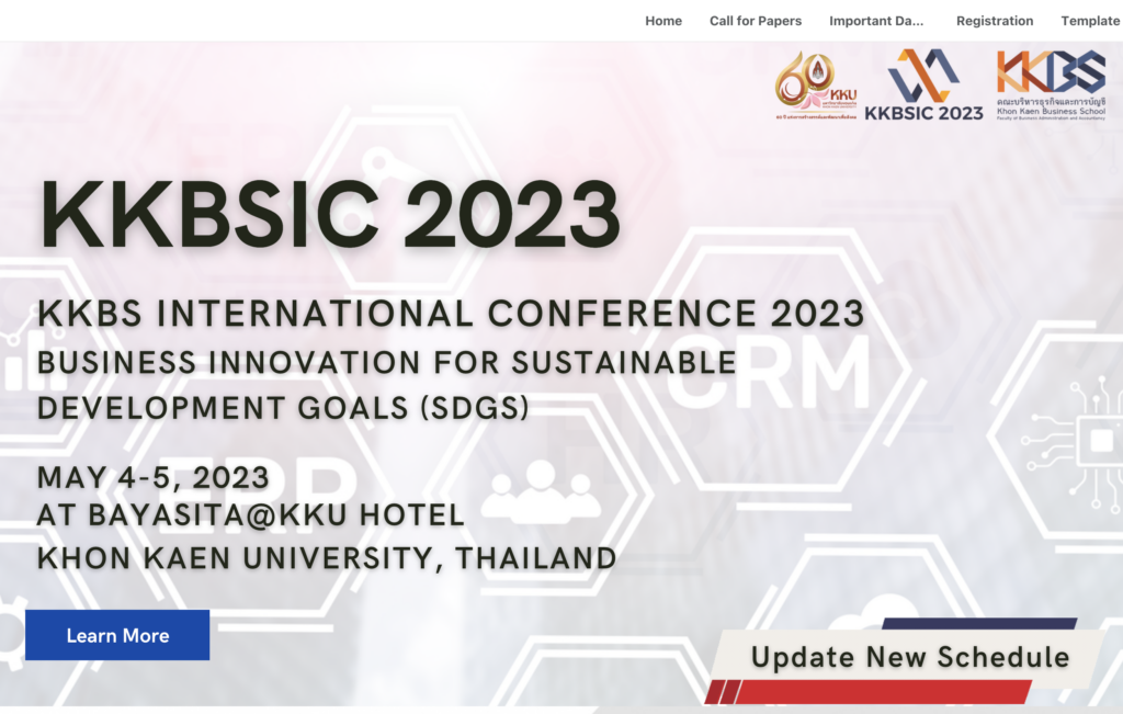 KKBS INTERNATIONAL CONFERENCE 2023 : BUSINESS INNOVATION FOR SUSTAINABLE DEVELOPMENT GOALS (SDGS ...